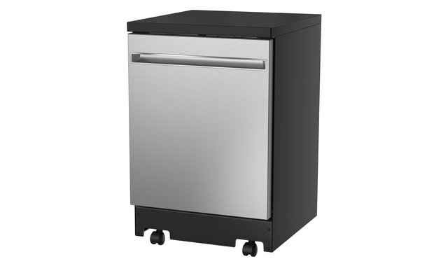 Lave-vaisselle portatif avec l'option sanitaire GE - GPT225SSLSS ...