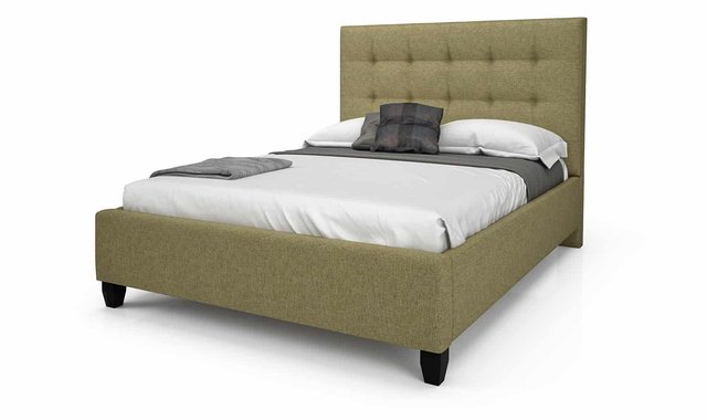 Lit complet Chelsea rembourré format grand lit 60 po. de Beaudoin ...