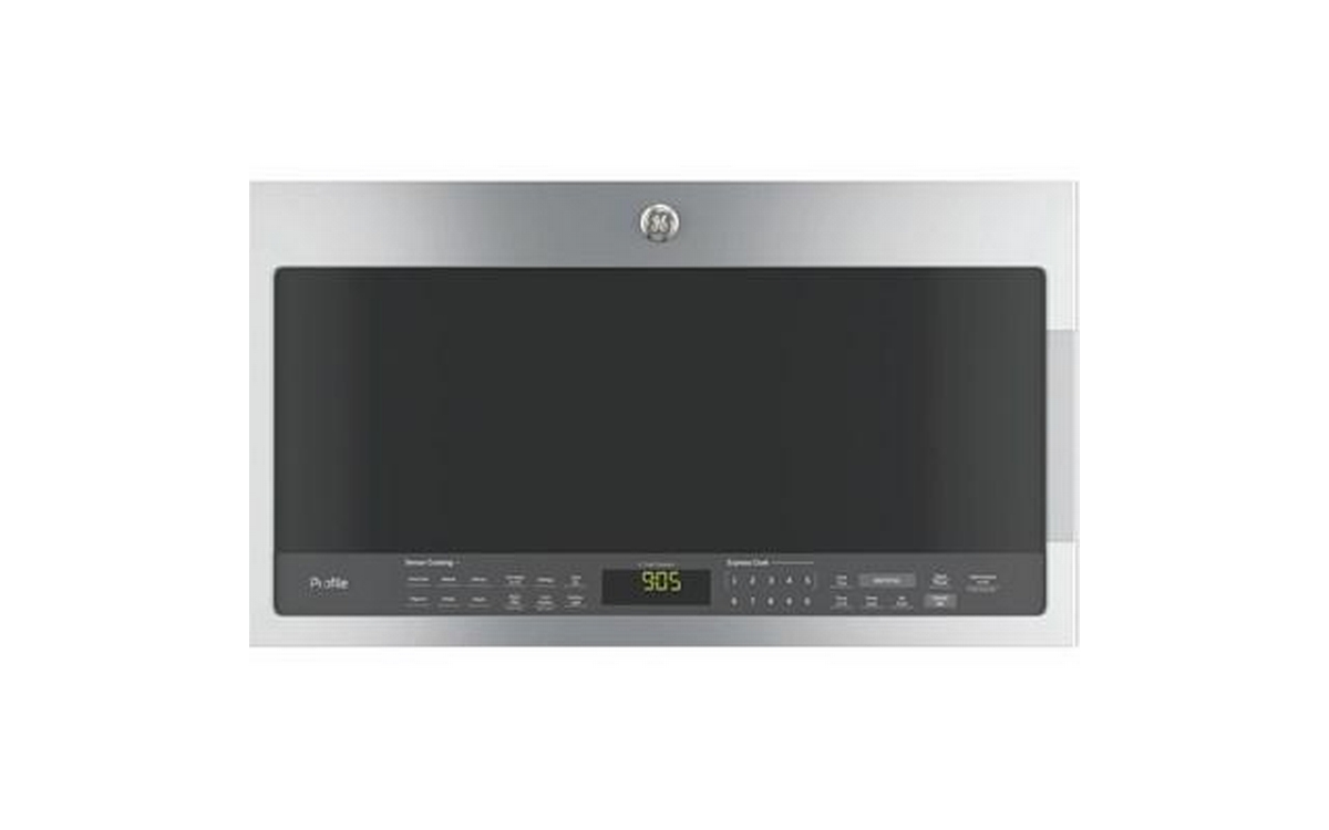 Four à micro-ondes à hotte intégrée de 30 po, 2,1 Pi cu. avec Chef ...